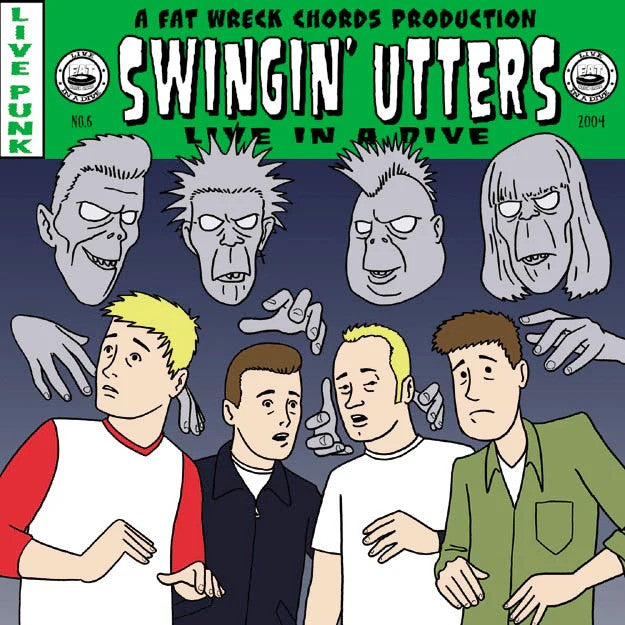 Live In A Dive Swingin Utters Fat Wreck Chords