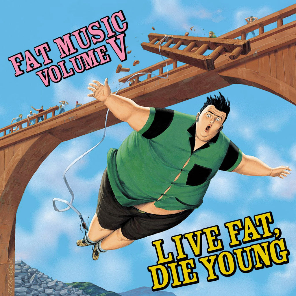 Fat Music Vol. V: Live Fat, Die Young Vinyl Record – Fat Wreck Chords