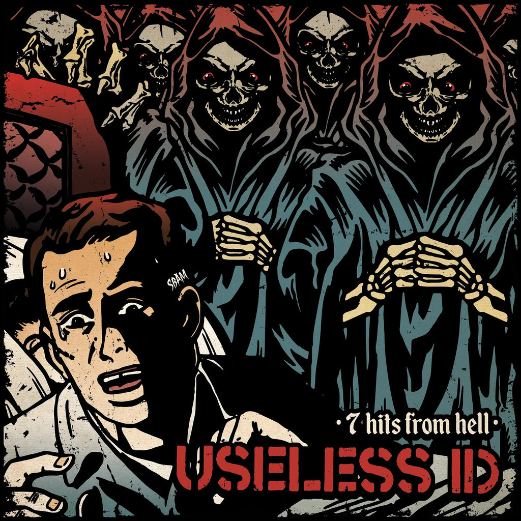 Useless ID Hits From Hell 7" Vinyl Record – Fat Wreck Chords